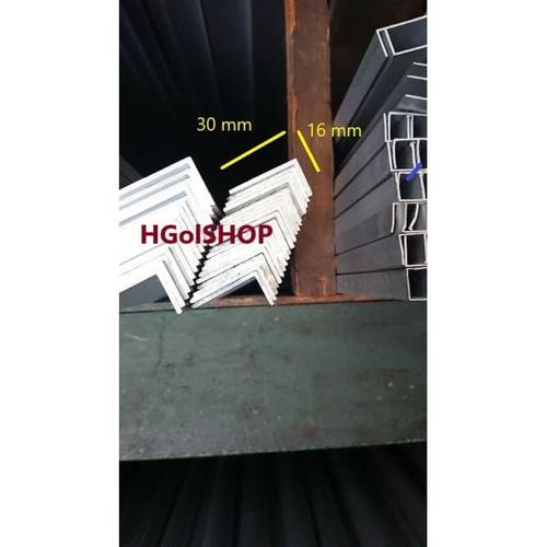 Jual SIKU ALUMINIUM KLEM / SPIGOT MF UKURAN 16 MM X 30 MM DIJUAL METERAN - Kota Bandung ...