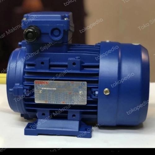 Jual ELEKTROMOTOR YUEMA 4 KW 5,5 HP RPM 2800 POLE 2 VOLT 220/380 ...