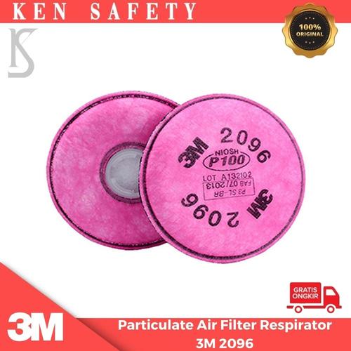 Jual Filter 3M 2096 NIOSH P100 Particulate Filter Masker Respirator 1 ...