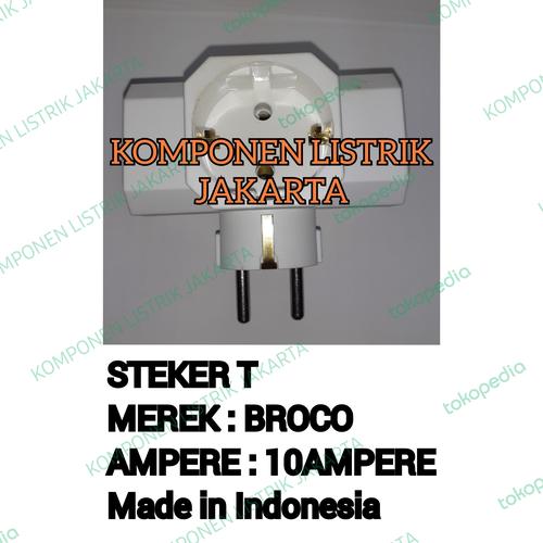Jual STEKER T BROCO / STEKER CABANG 3 BROCO / STEKER ARDE T BROCO 13830 ...