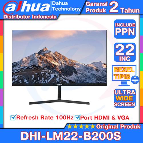 Jual Monitor LED 22 Inch Dahua LM22-B200S Full HD Ultra Wide Bezel ...