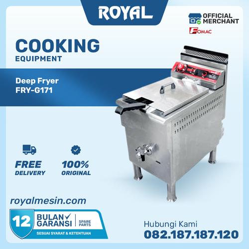 Jual Gas Deep Fryer 17 Liter Penggorengan Makanan FRY-G171 FOMAC ...
