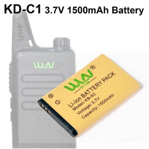 Jual WLN KB-5C Baterai HT KDC-1 1500mAh KDC100U KDC1 KDC2 Battery WLAN KB5C - Jakarta Barat ...