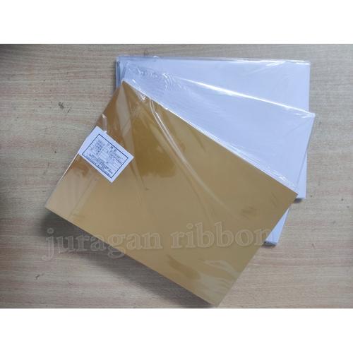 Jual Kertas PVC Instant ID Card Inkjet GOLD Tebal 0,76 mm high quality ...