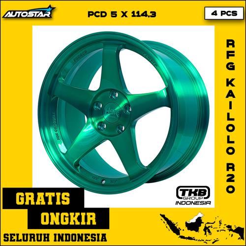 Jual Velg Mobil Mazda 3, Mazda 5, & Mazda 6 | HSR RFG KAILOLO R18 ...
