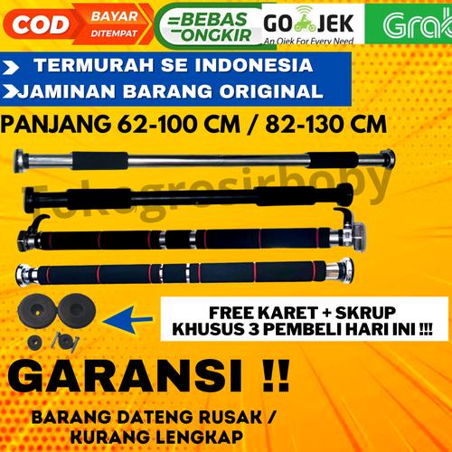 Jual Tiang Olahraga Pull Up Bar Alat Fitness Home Gym Aneka Ukuran ...