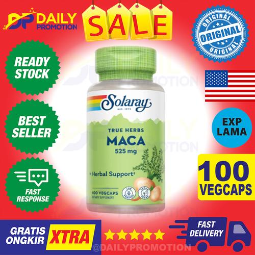 Jual SOLARAY MACA ROOT 525MG TRUE HERBS 100 VEGCAPS - Jakarta Barat ...
