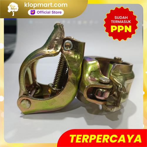 Jual Clamp Scaffolding Swivel/Fixed JIS Uk.1.5" - Clamp Hidup/Mati ...
