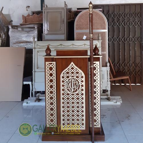 Jual Mimbar Khutbah Jumat - Mimbar Khotib Masjid - Podium Pidato ...