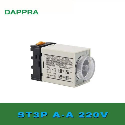 Jual ST3P A-A 220V ST3P On Delay Multi Range Analog Timer OE36 ...