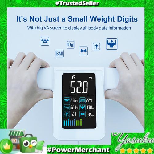 Jual Welland Smart Pro Bioimpedance Scale 8 Electrodes BMI Body Fat Scale - Kota Denpasar ...