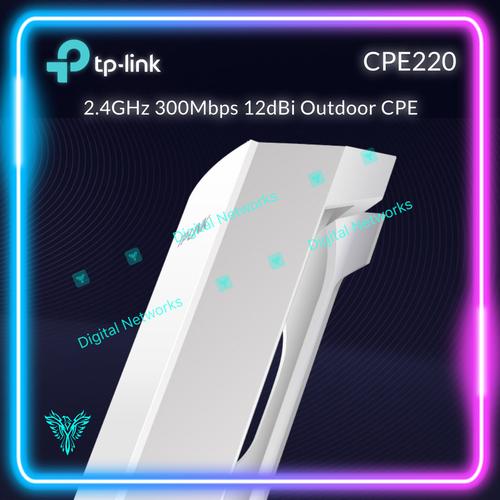 Jual CPE220 CPE Outdoor 2.4GHz 300Mbps 12dBi 30dB Outdoor TPLink CPE220 ...