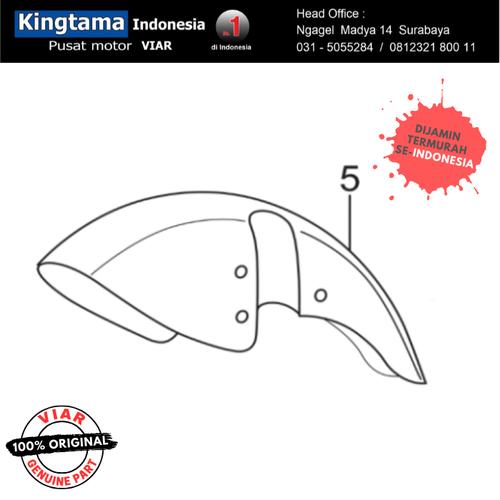 Promo FR FENDER / SPAKBOR DEPAN SEPEDA LISTRIK RODA TIGA VIAR TIPE ER1 ...