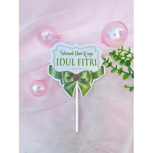 Jual Lebaran Topper Cake / Hiasan Kue Lebara / Idul Fitri - Tipe A ...
