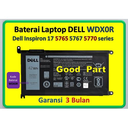Jual Baterai Dell Inspiron 17 5765 5767 5770 series Batre Battery ...