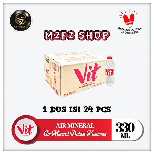 Jual Air Mineral Vit Botol Mini Pet - 330 ml (Harga Karton) - Jakarta ...