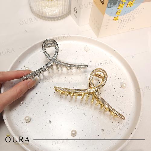 Jual Jepit Rambut Korea Jepitan Mutiara Jedai Besi Aesthetic Warna Gold ...