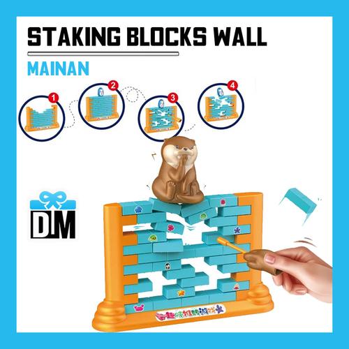 Jual Mainan Knock Brick Wall Destroy Ancurin Tembok Tupai Tembok Batu ...