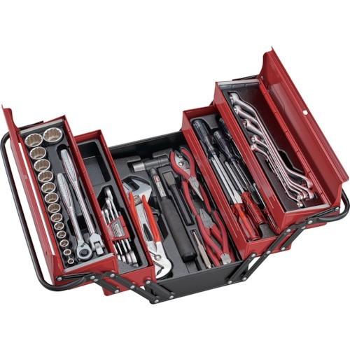 Jual TONE 700SD Tone Tool Set Tool Box Set 3 susun 53Pcs Kunci Set ...