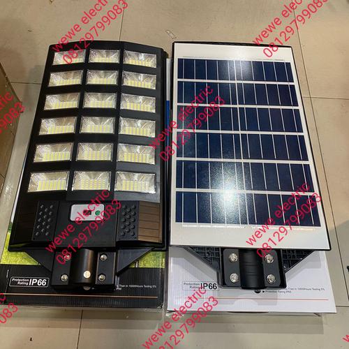 Jual Lampu jalan led solar cell sel 400w 500w 600w 200w pju panel surya ...
