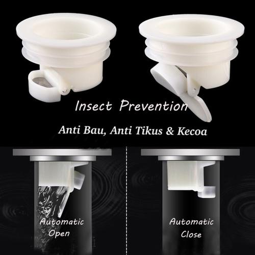Jual Mushroom trap pipa anti bad smell WC serangga kelabang dr Floor ...