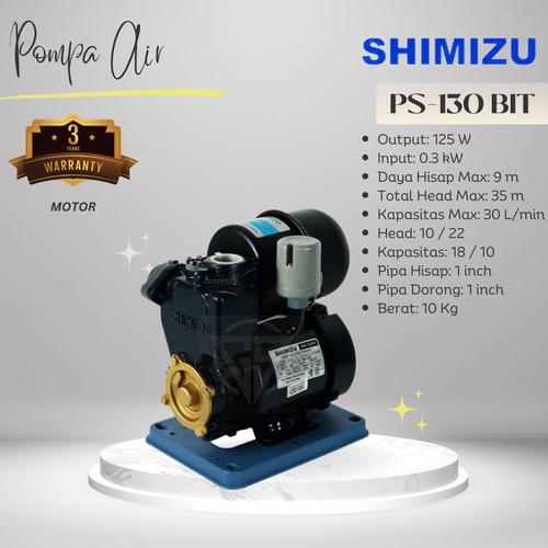 Jual Pompa Air Shimizu Otomatis PS 130 BIT - Kota Medan - GS Elektronik ...