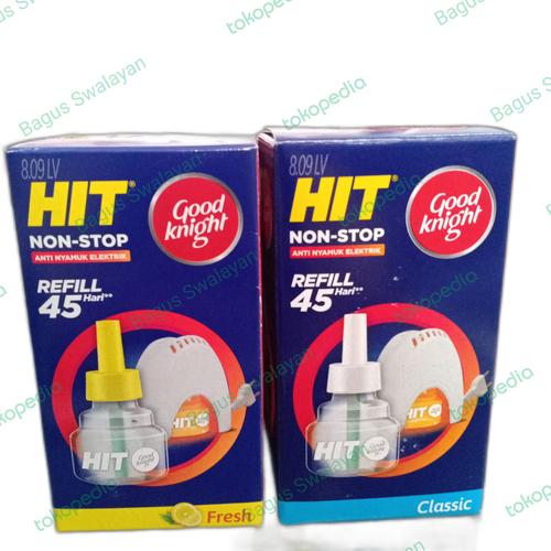 Jual Hit Nonstop Anti Nyamuk Elektrik Refill Liquid Cair 45 Hari ...