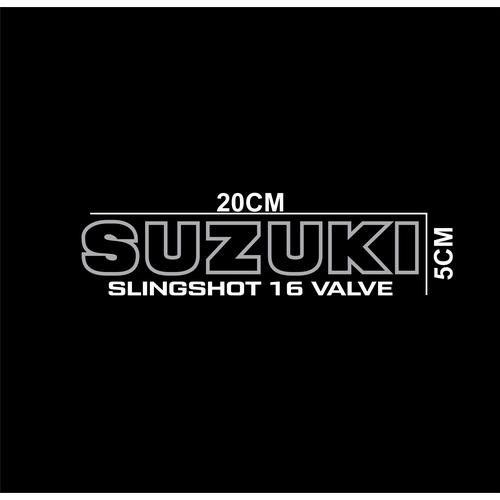 Jual stiker suzuki slingshot 16 valve sticker cutting - Kab. Bekasi ...
