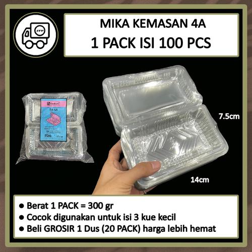 Jual Mika 4A Plastik Kemasan Makanan Kue isi 100 pcs - Jakarta Barat ...