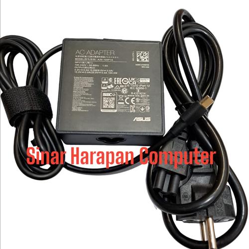 Promo Adaptor Charger ASUS ROG 20V 5A 100W 5V 3A 15W 9V 3A 15V 3A TYPE ...