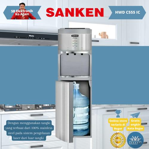 Jual DISPENSER SANKEN GALON BAWAH HWD-C555IC LOW WATT 555 IC COOL - Kota Pontianak - Millennium ...