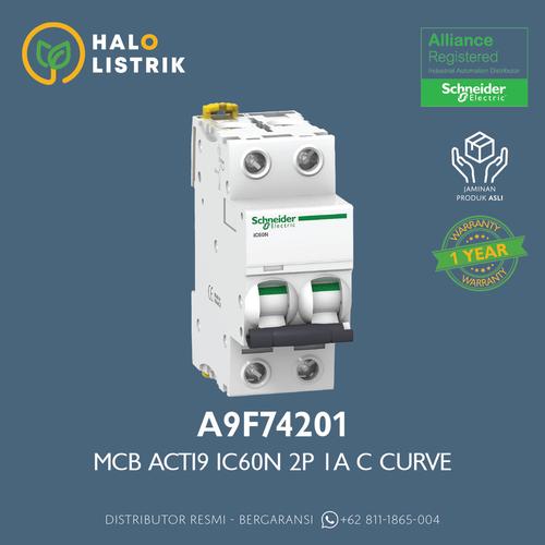 Jual MCB Acti9 iC60N Schneider Electric - A9F74201 - Jakarta Pusat ...