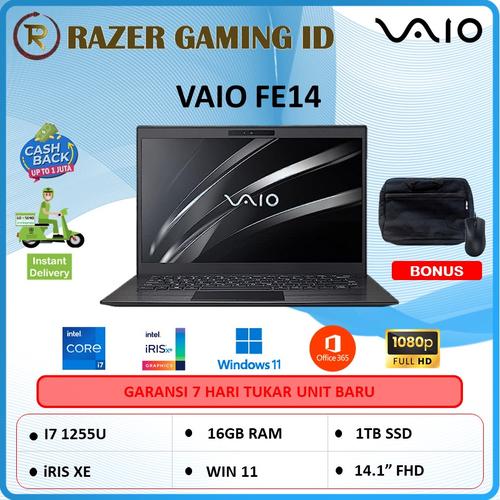 Jual Laptop VAIO FE14 I7 1255 16GB 1TB W11 14.1 FullHD - STANDART ...