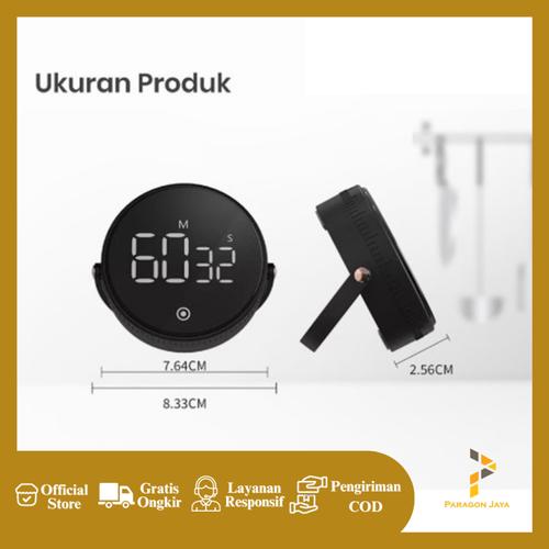 Jual F1 Kitchen Timer Dapur Countdown Timer Rotation Digital - Jakarta ...