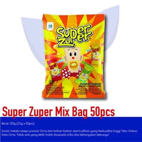 Jual Super Zuper Mix Candy Bag 50 PCS - Kab. Sidoarjo - RPD OLSUB ...