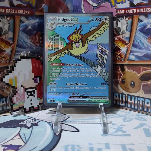 Jual Pidgeot ex SAR sv3s 223/170 - Pokemon TCG ID - Kab. Tangerang ...