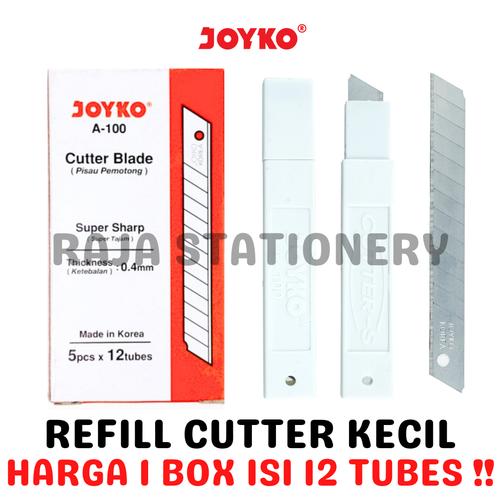 Promo JOYKO REFILL CUTTER BLADE ISI ULANG CUTTER KECIL PISAU A-100 ...