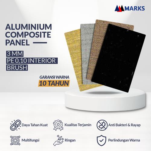 Jual Marks ACP 3 mm PE 0,10 1220 x 2440 mm - Brush - Kota Tangerang Selatan - MARKS Official ...