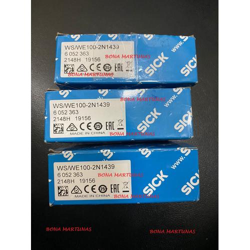 Jual 6052363 Photoelectric Sensor WS/WE100-2N1439 SICK Sensor - Kota Medan - Bona Martunas ...