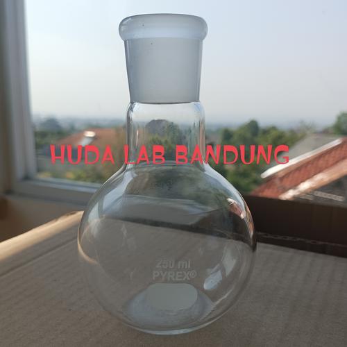 Jual boiling flask/labu 250ml flat/alas datar ns 29/32 - Kab. Bandung ...