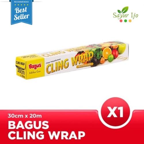 Promo BAGUS Cling Wrap 30 CM x 20 M Plastik Pembungkus Sayur Buah FOOD ...