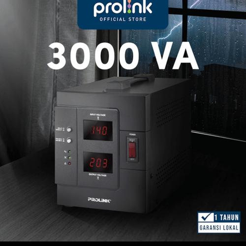 Jual STABILIZER PROLINK 3000 VA - Auto Voltage Regulator PVR3000 D - No ...