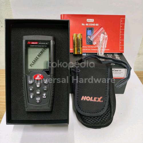 Jual Meteran Laser Digital Distance 60 Meter 465540 60M Holex - Jakarta ...