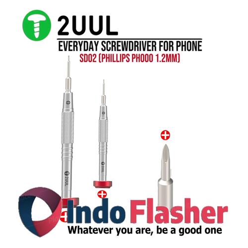 Jual 2UUL SD02 Everyday Screwdriver for Phone Repair Obeng 2uul Bijian ...