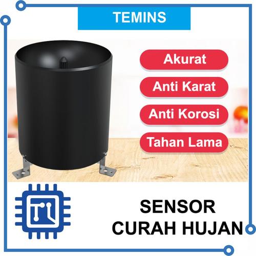 Jual Sensor Curah Hujan Rain Gauge Tipping Bucket ABS Kualitas Tahan ...