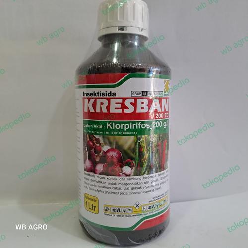 Jual Insektisida Kresban 200 EC kemasan 1 L - Jakarta Pusat - wb agro ...