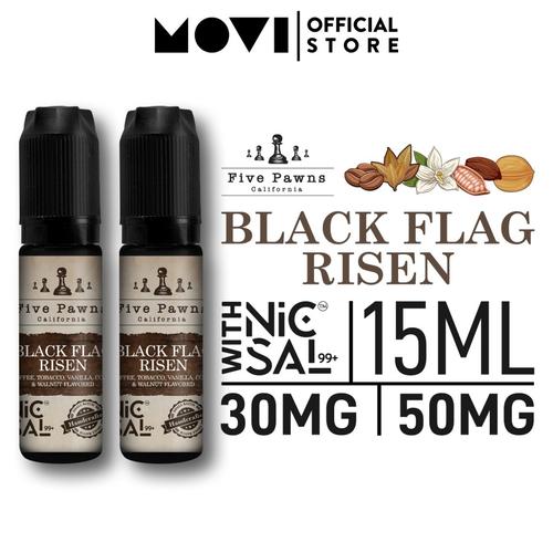 Jual LIQUID US PREMIUM FIVE PAWNS NICSAL 99+ BLACK FLAG RISEN 15ML ...