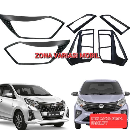 Jual Paket Garnish Lis Lampu New Calya Sigra 2019 2020 2021 2022 2023 ...