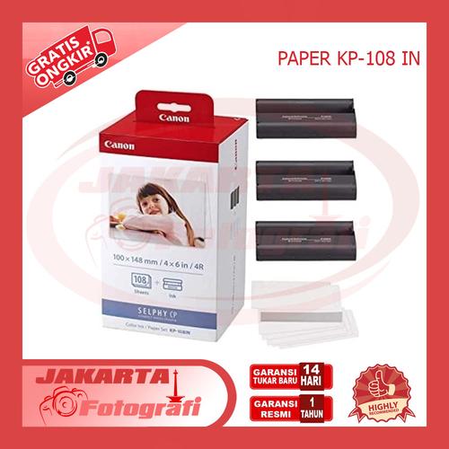 Jual PAPER CANON SELPHY KP108 Kertas Cetak Foto Canon KP-108 - RP 108 ...