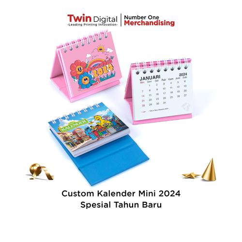 Jual Custom Desain Kalender Mini Dekorasi Meja Kerja Spesial Tahun Baru ...